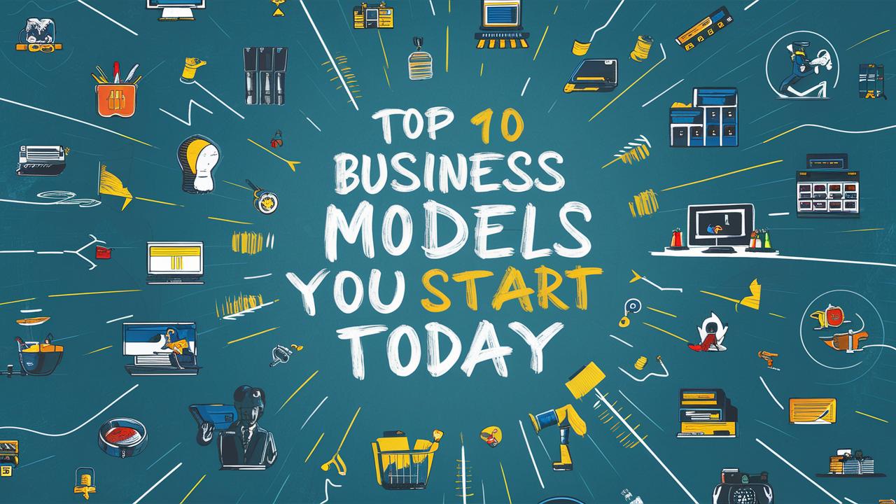 Top 10 Business Models You Can Start Today - Bada Deal
